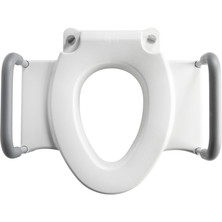 Rise with Dual Lock 4.5 Inch Raised Toilet Seat + Support Arms – Bemis ...