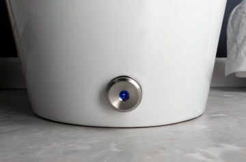 Bemis Sanctuary 5000 Elongated Smart Toilet Bidet System in White with ...